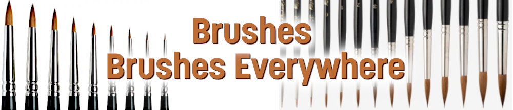 Over the Brick – Brushes, Brushes Everywhere