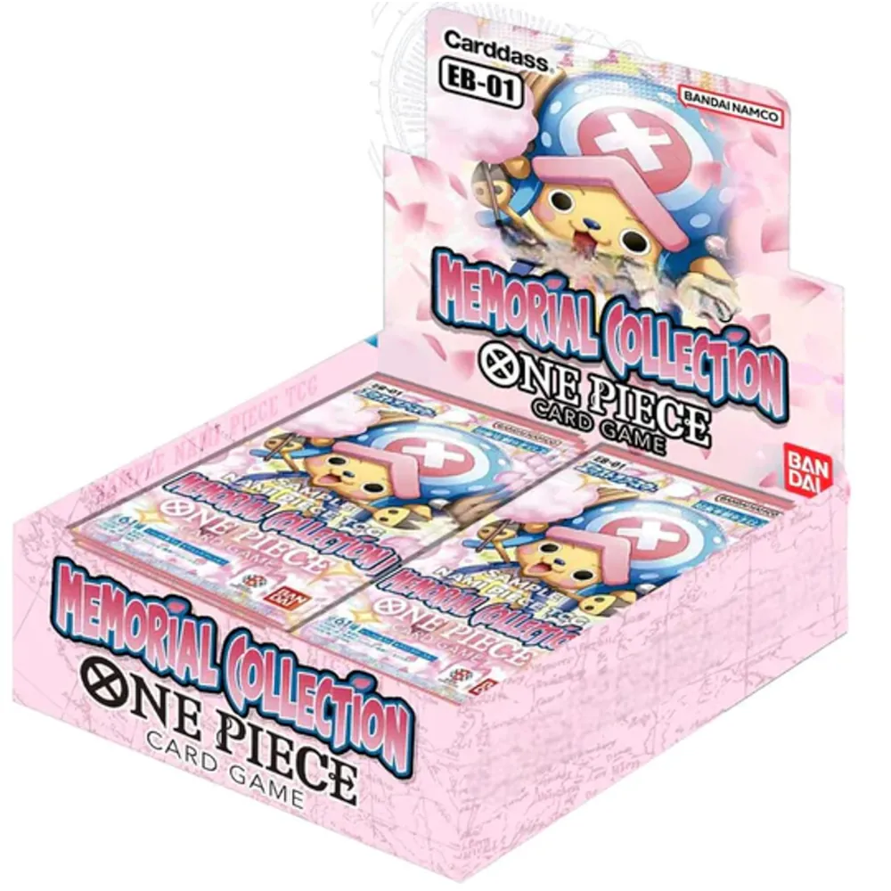 Over the Brick – One Piece TCG: Memorial Collection Booster Display