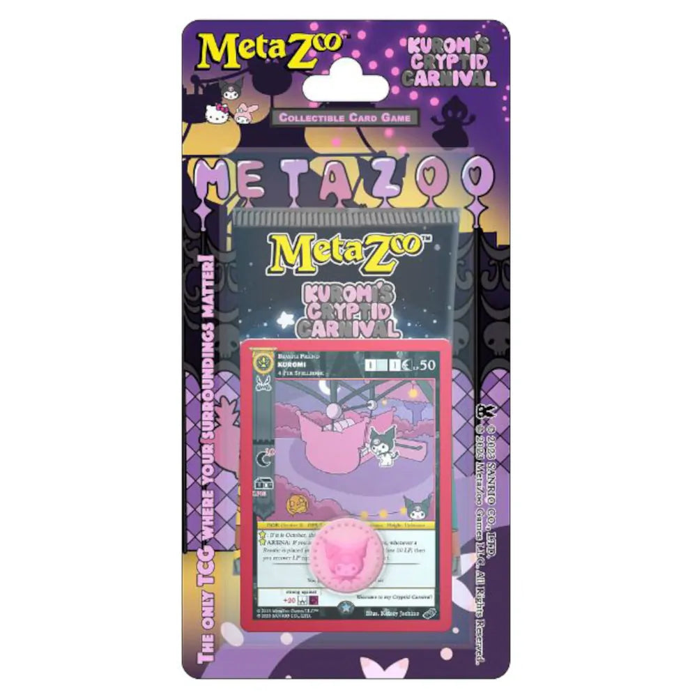 Over the Brick – MetaZoo: Hello Kitty - Kuromi's Cryptid Carnival Blister