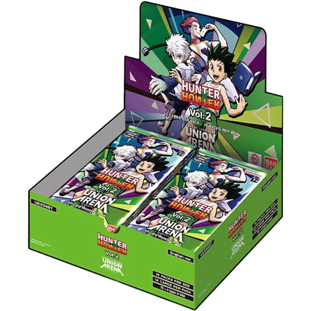 Over the Brick – Union Arena: Hunter x Hunter Vol.2 Booster Display