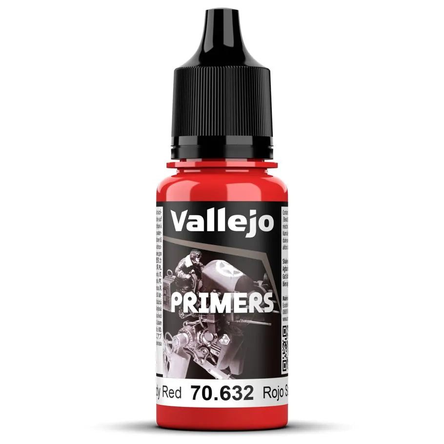 Over the Brick – Vallejo - Game Air - Primer: Bloody Red