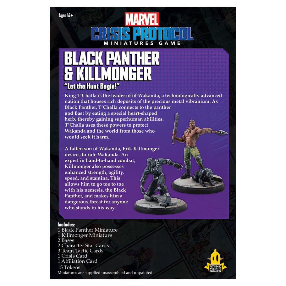 Over the Brick – Marvel Crisis Protocol - Black Panther & Killmonger