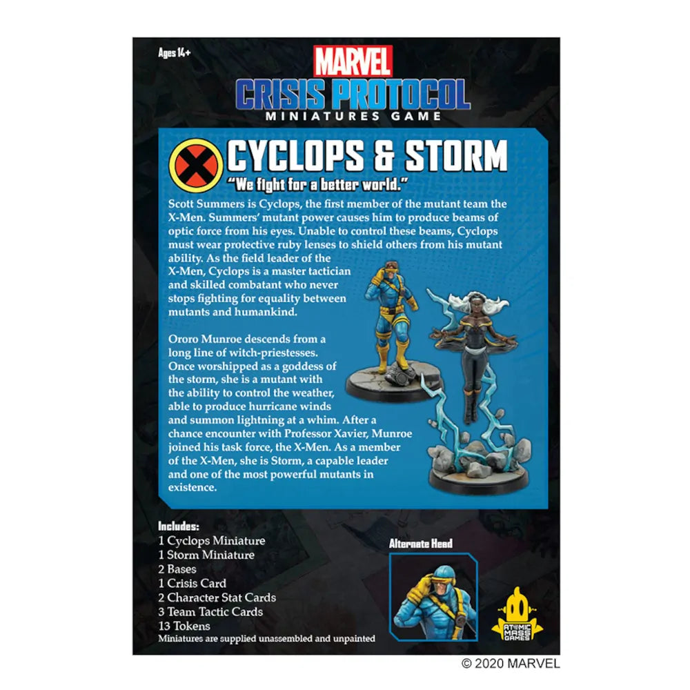 Over the Brick – Marvel Crisis Protocol - Storm & Cyclops