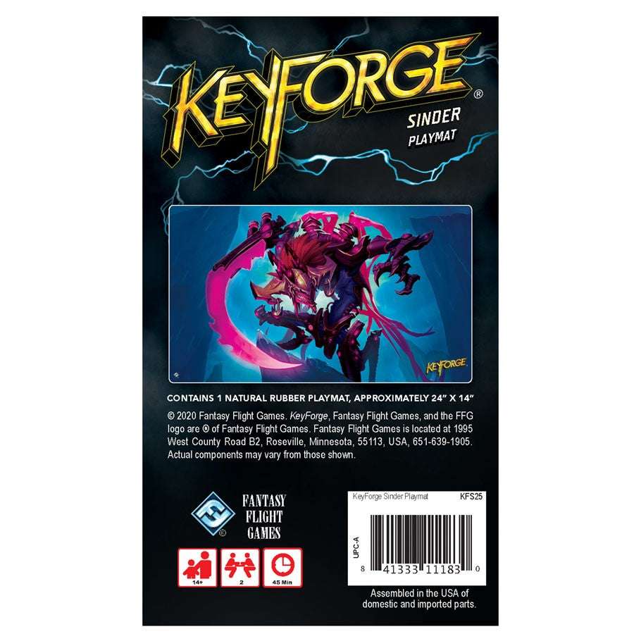 Over the Brick – KeyForge Mass Mutation: Sinder Playmat