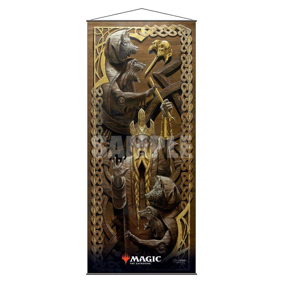 Over the Brick – Wall Scroll: Magic The Gathering - Rare Cycle Art 3